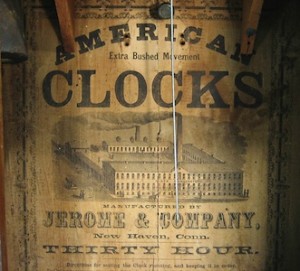 New Haven Clock Co. Labels - A Chauncey Jerome Clock Collector