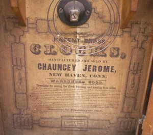 New Haven Labels - A Chauncey Jerome Clock Collector
